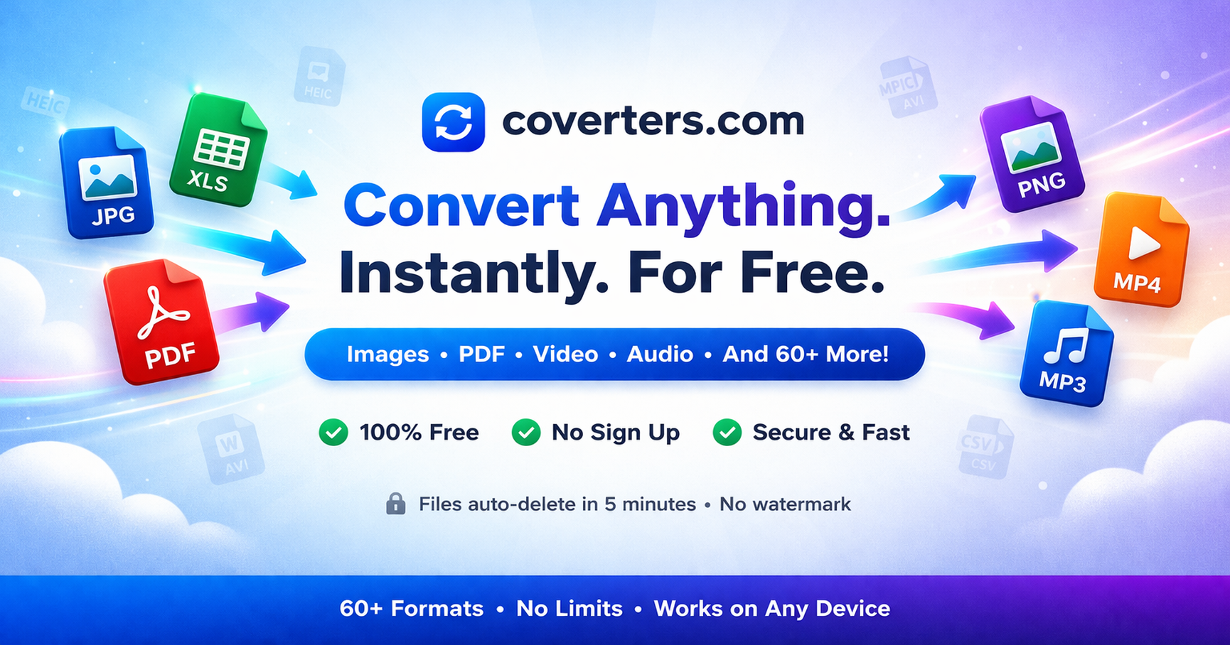 coverters.com – Free Universal File Converter